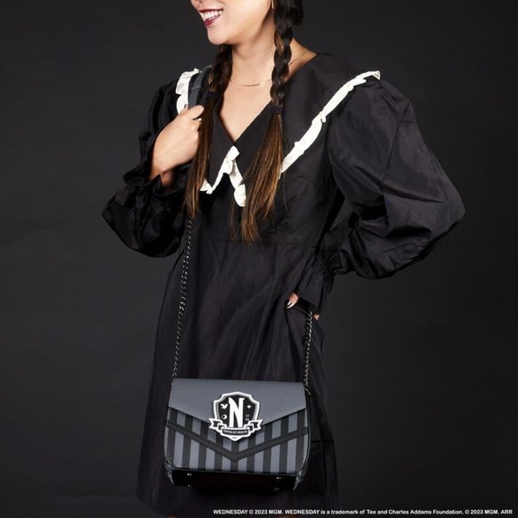 Loungefly | Bags | The Addams Family Wednesday Addams Exclusive ...